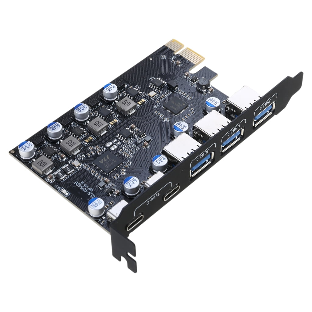 10Gbps USB PCIE Card Hub USB PCIE Board Controllers Expansion Card PCIE USB3.0 Adapter for ...