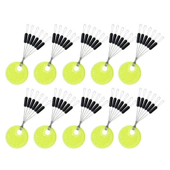 10Grop Rubber Fishing Float Stop Stoppers Fishing Float Fishing Bobbers ...