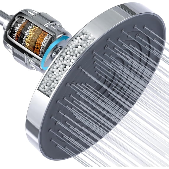10IN Filtered Shower with Handheld High Showerhead, Detachable Shower ...