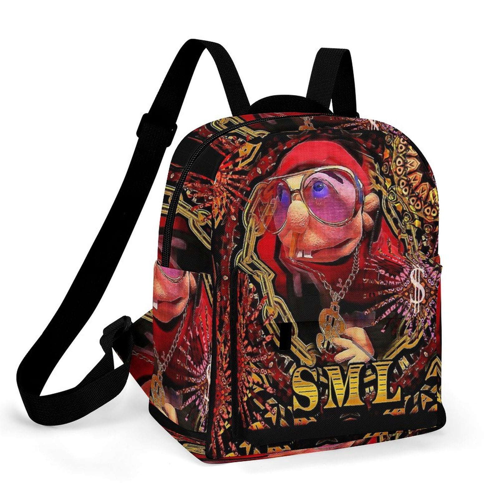 10In Sml Cartoon Jef-,fy Backpack Front Pocket Small Knapsack Daypack ...