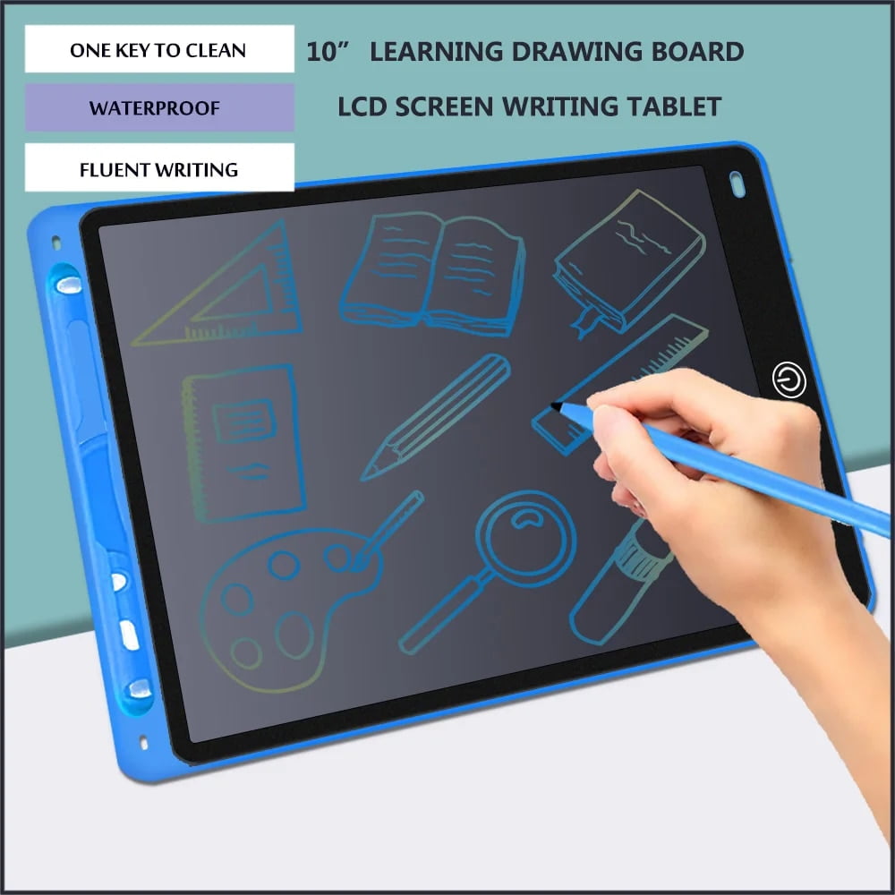 10Inch Learning Drawing Board LCD Screen Writing Tablet Toys for Girls ...