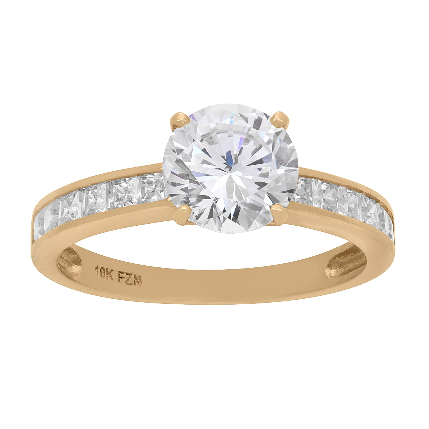 10K Gold cz bridal ring - Walmart.com