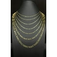 10k Gold Rope Chain Solid 10k Yellow Gold Chain Necklace - Rope, Curb ...