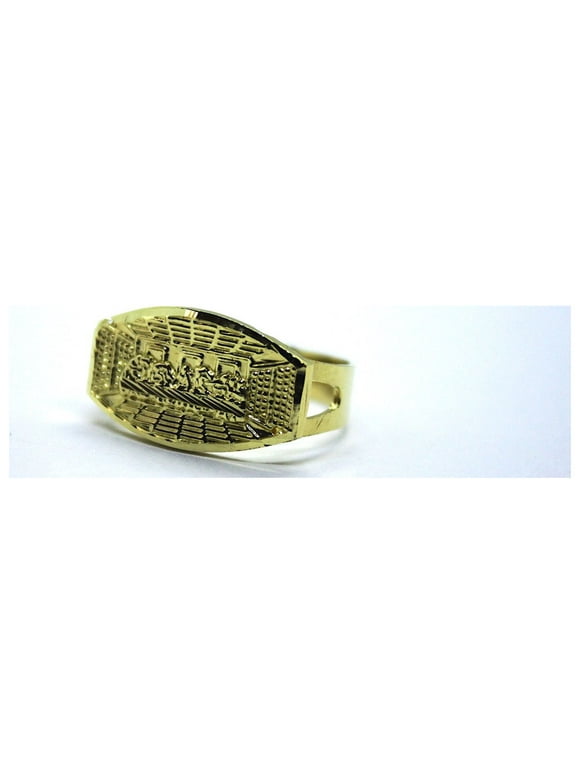 Last Supper Gold Ring