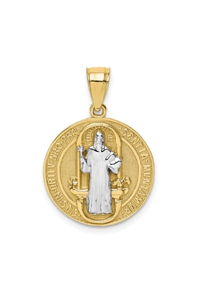Medalla De San Benito Plata