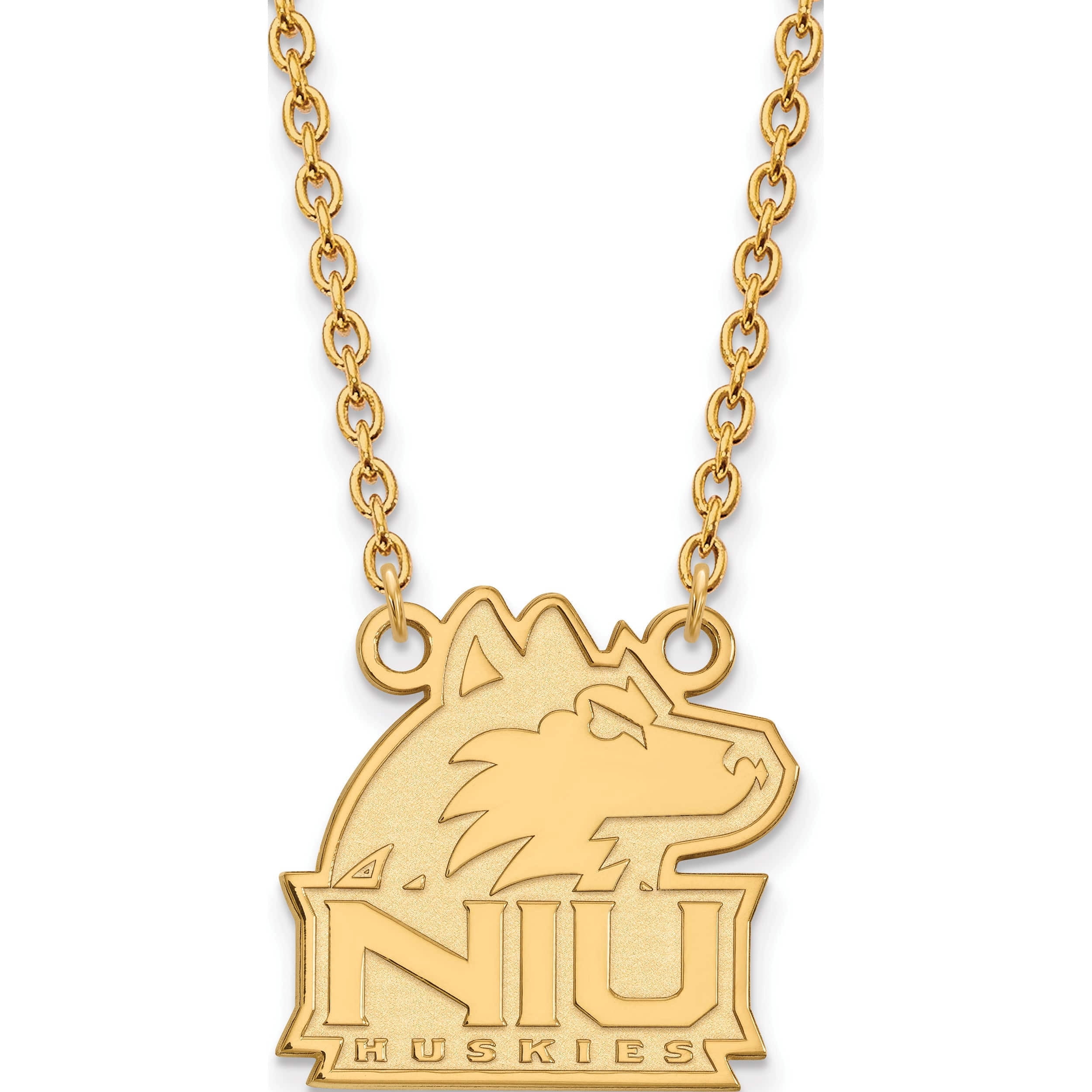 10K Yellow Gold 10Ky Logoart Northern Illinois University Medium ...