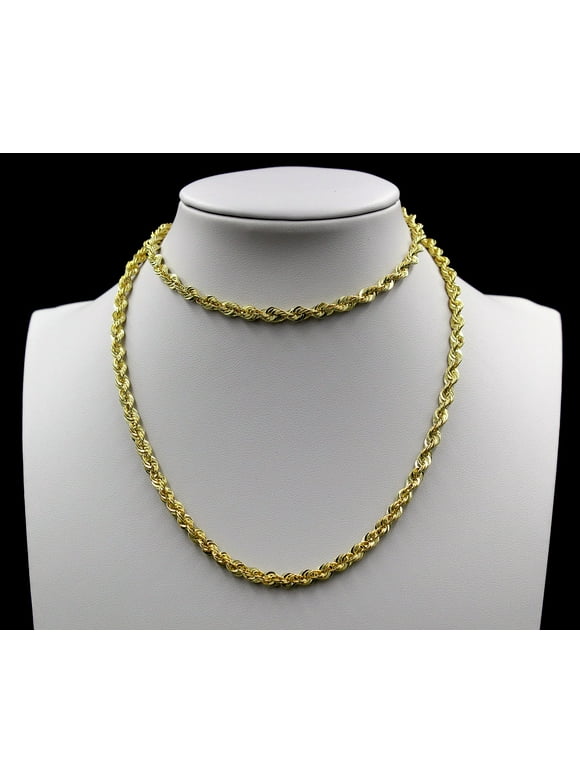 6mm Gold Rope Chains