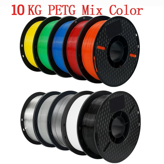 10KG Filament PETG 3d Filament 1.75mm For 3D Printer Filament 10rolls ...