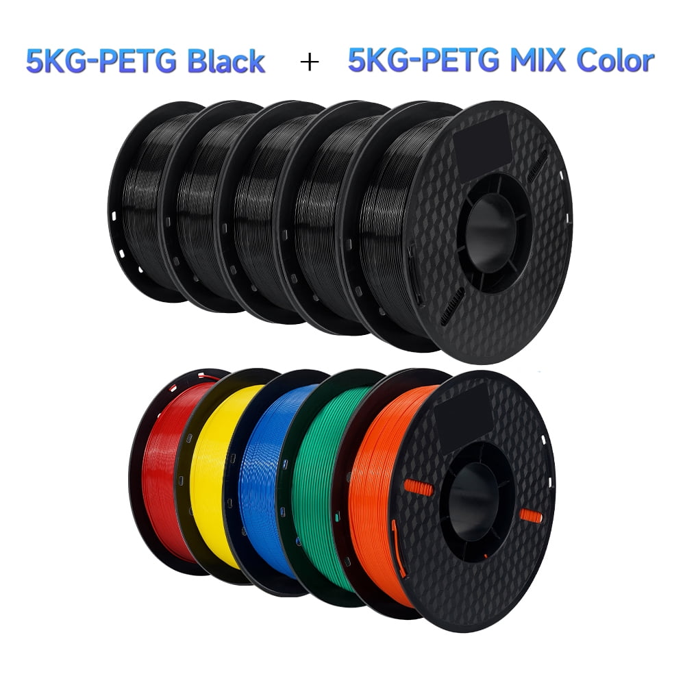 10KG PLA PETG Filament for 3D Printer Filament 1KG/Roll 1.75MM Plastic ...