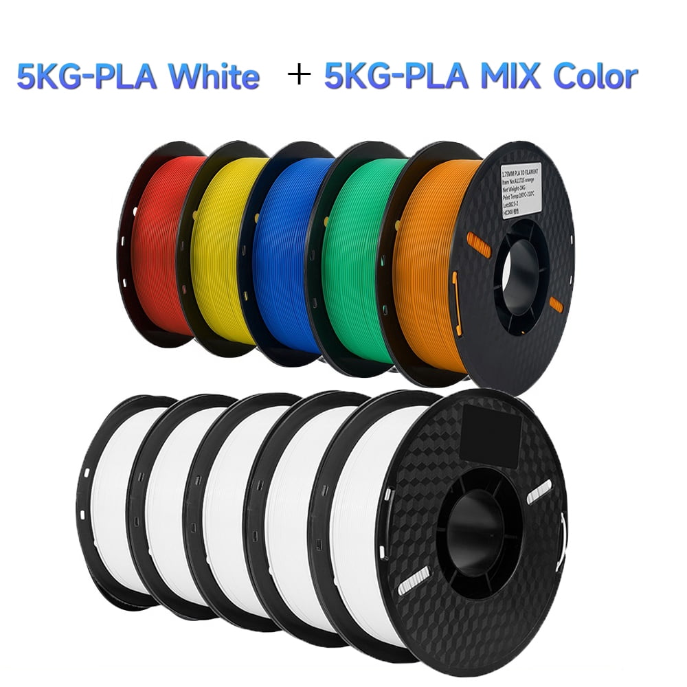 10KG PLA PETG Filament for 3D Printer Filament 1KG/Roll 1.75MM Plastic ...