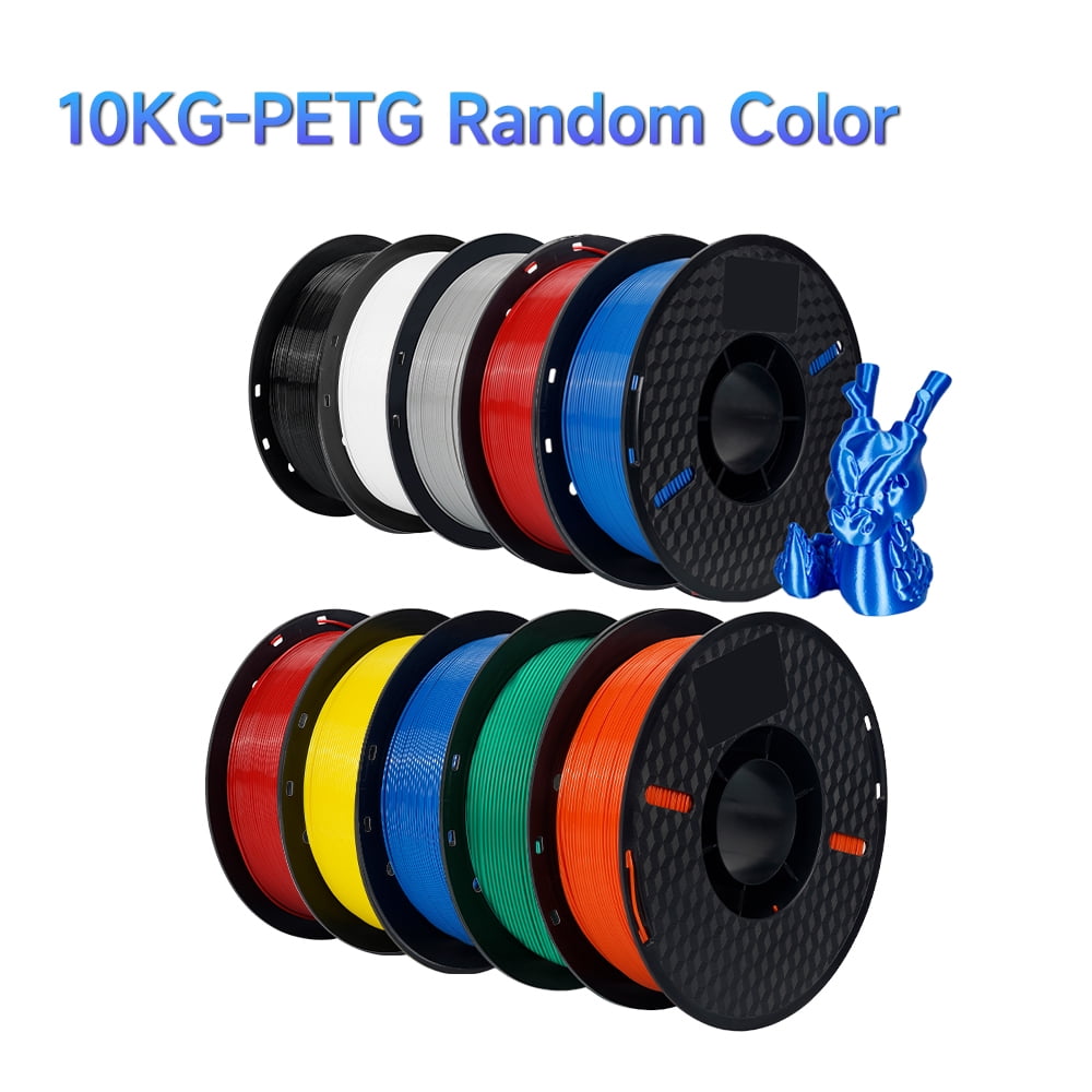10KG PLA PETG Filament for 3D Printer Filament 1KG/Roll 1.75MM Plastic ...