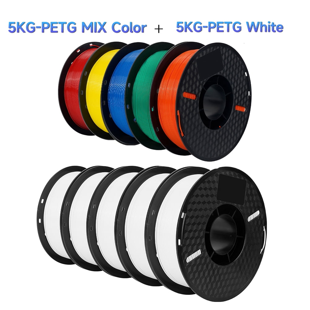10KG PLA PETG Filament for 3D Printer Filament 1KG/Roll 1.75MM Plastic ...