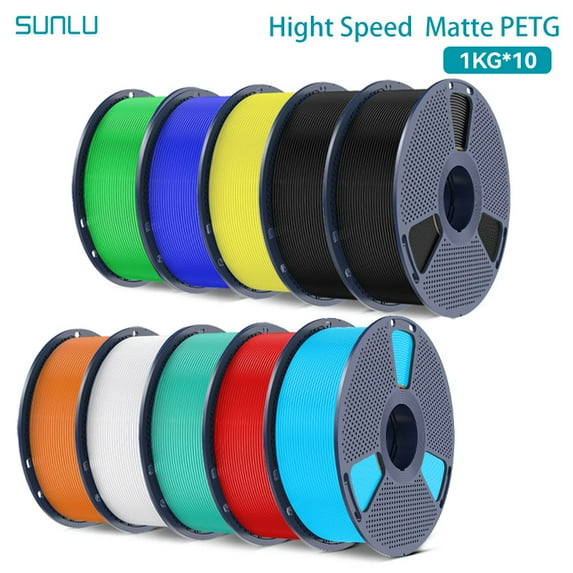 10KG high speed Matte PETG Filament 1.75mm - Ultra-Fast 600mm/s ...