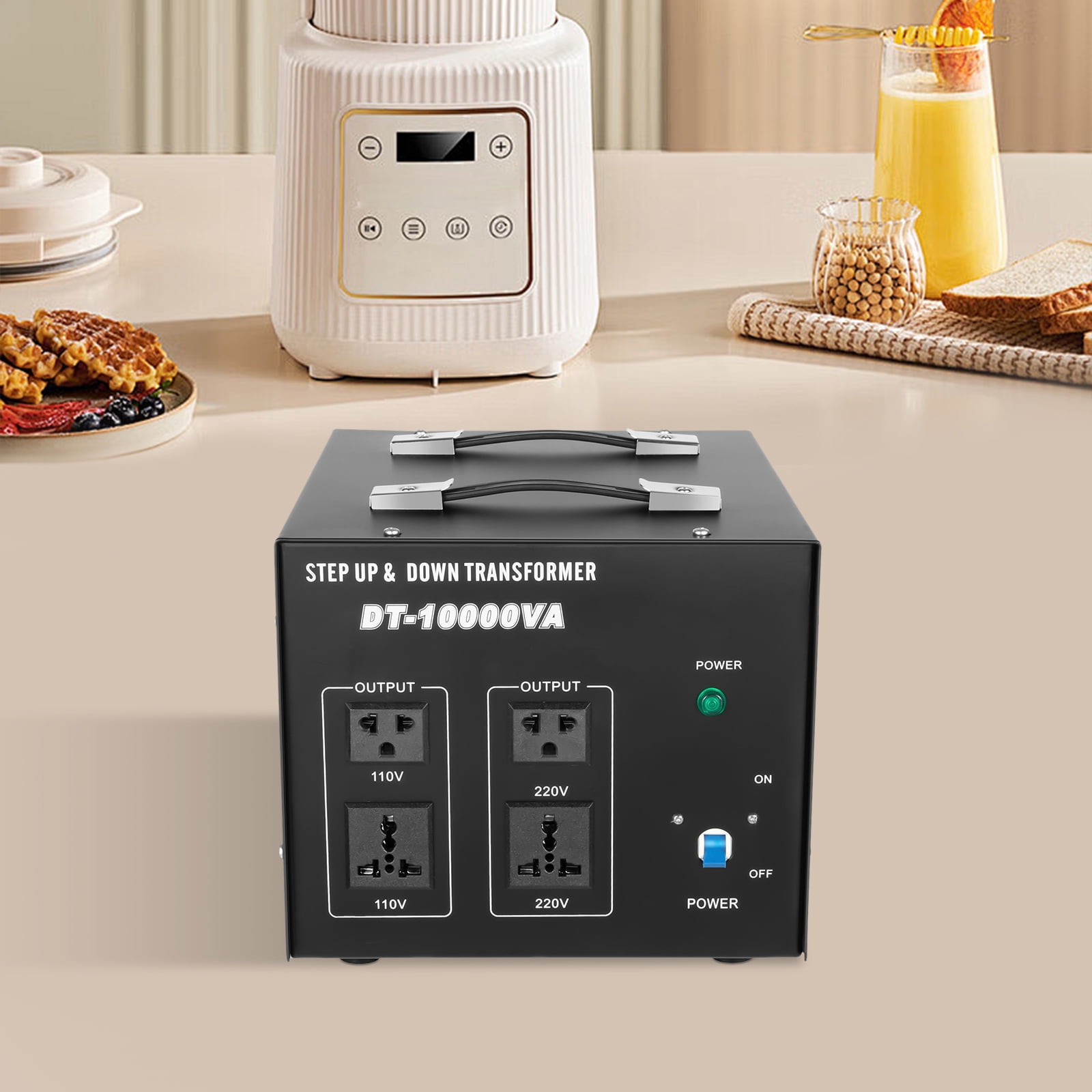 10KVA Voltage Converter Transformer 110V/220V Step Up & Down Power ...