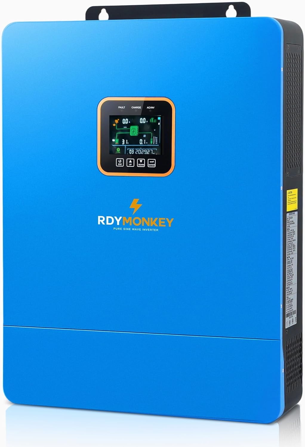 8KW 48V Hybrid Solar Inverter, Off-Grid 120V/240V Split/Single Phase ...