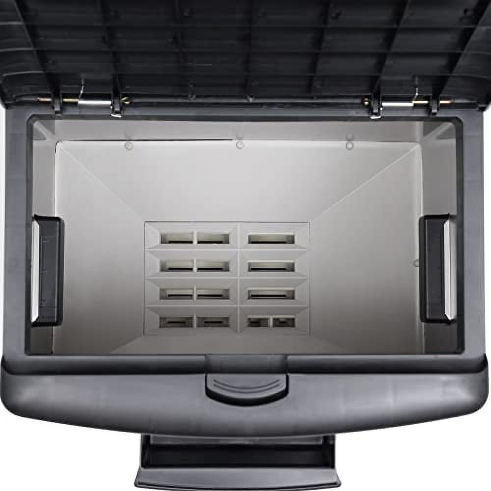10Kg/22Lb Auto Rice Dispenser, Black Dispenser Three Gears Measuring ...