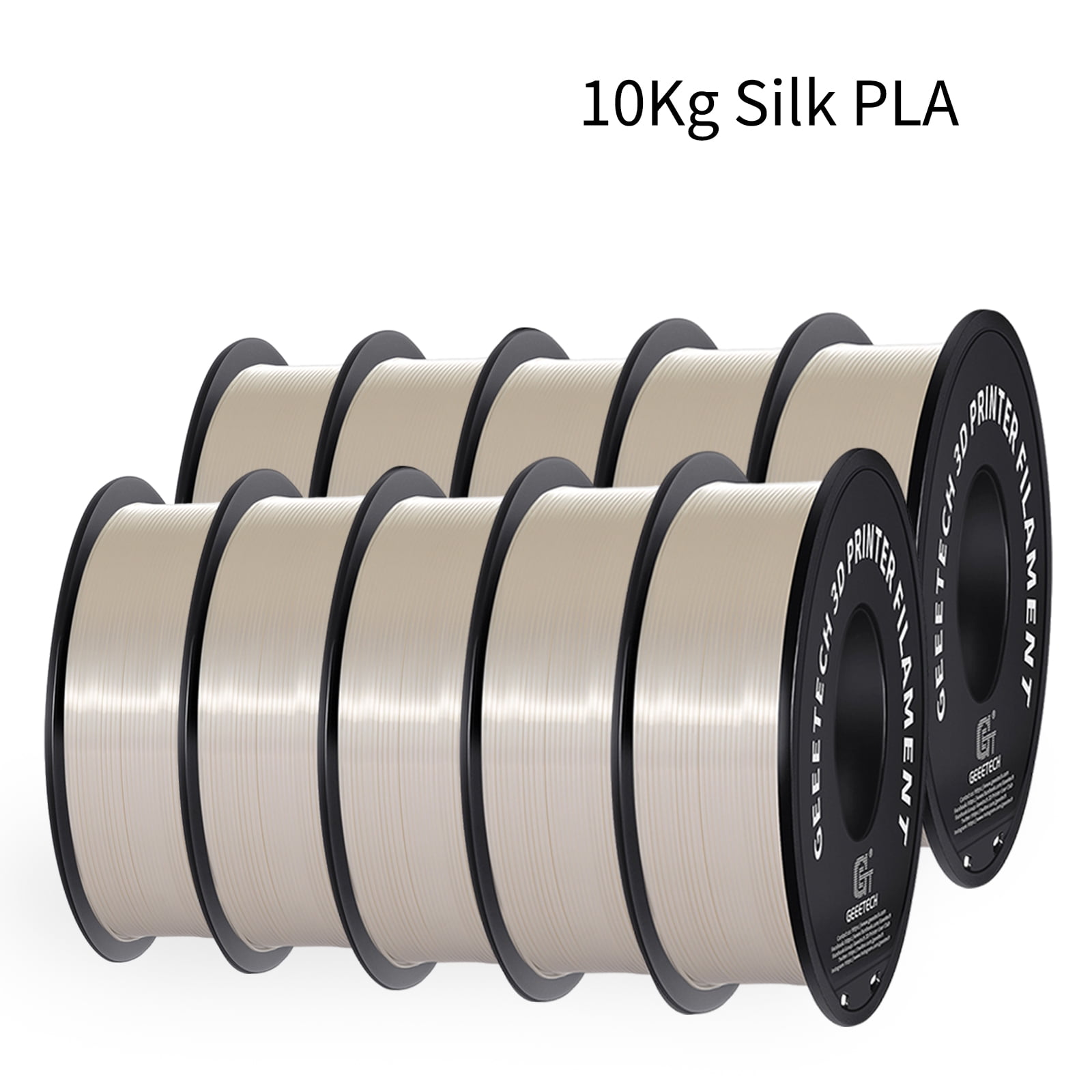 10Kg 3d Silk PLA Filament 1.75mm Spool Wire For 3D Printer Material ...