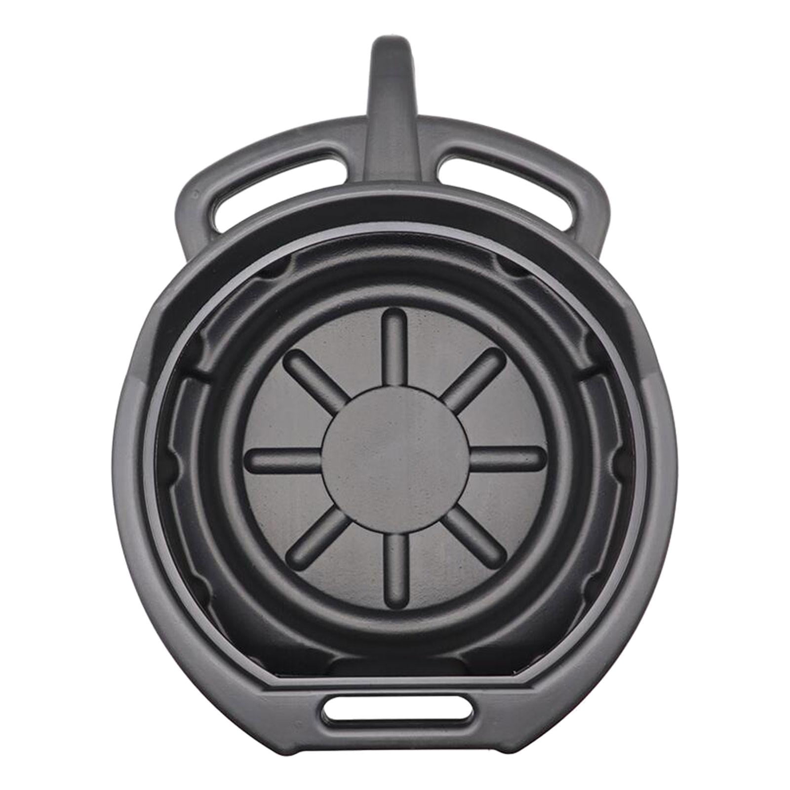 10L 15L Oil Drain Container Can Easy to Clean Garage Tool Leak Fluted ...