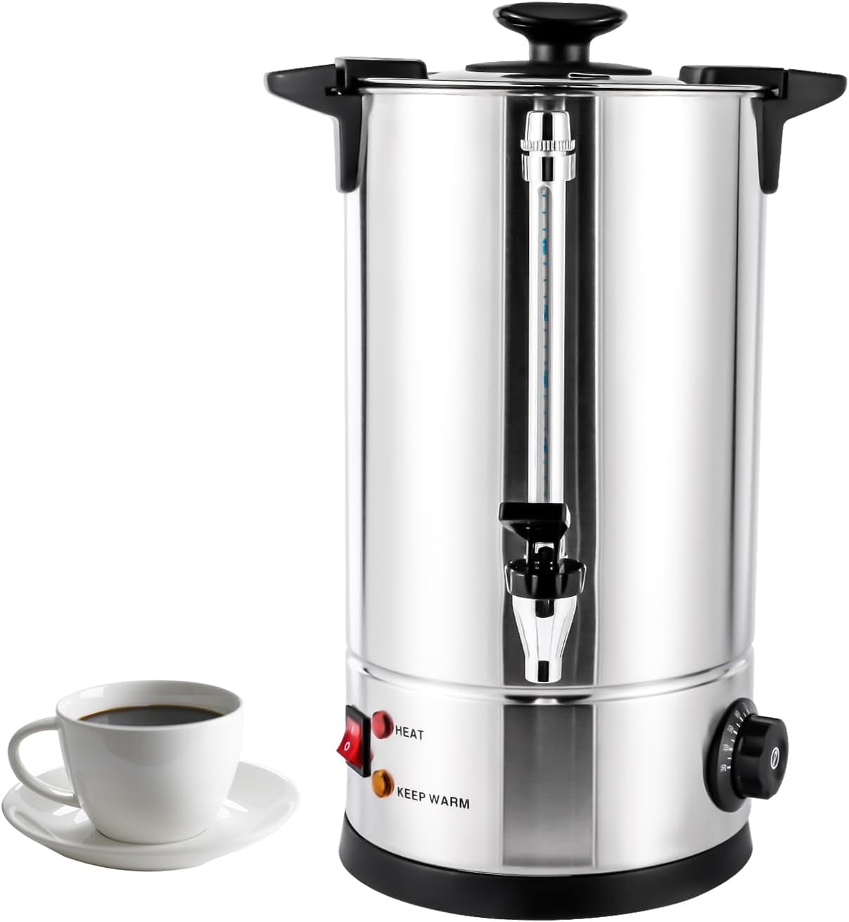 10L/2.64gal Commercial Grade Coffee Urn Stainless Steel Coffee Urn 1KW ...