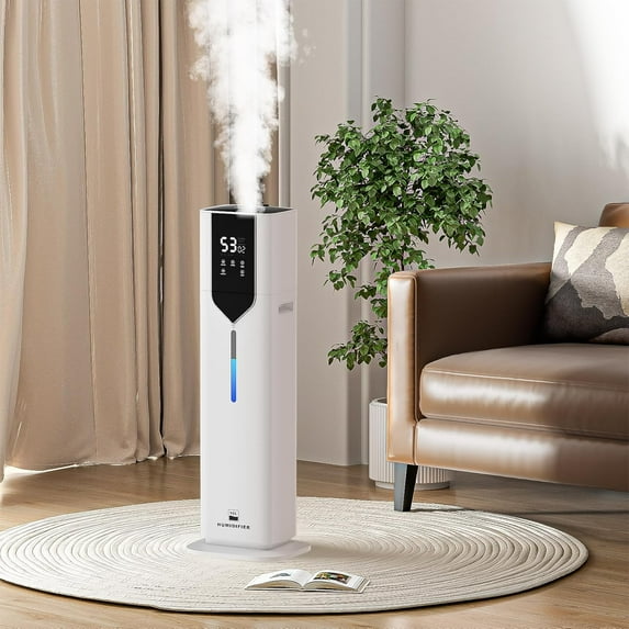 10L/2.6Gal Smart Humidifiers for Bedroom Large Room up to 600ft², 100H ...