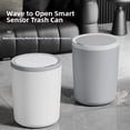 10L/2.6Gallon Touchless Sensor Trash Can, Automatic Smart Garbage Can ...