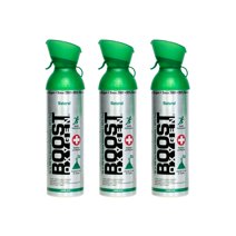 Boost Oxygen Natural Portable 10 Liter Pure Canned Oxygen Canister (6 ...