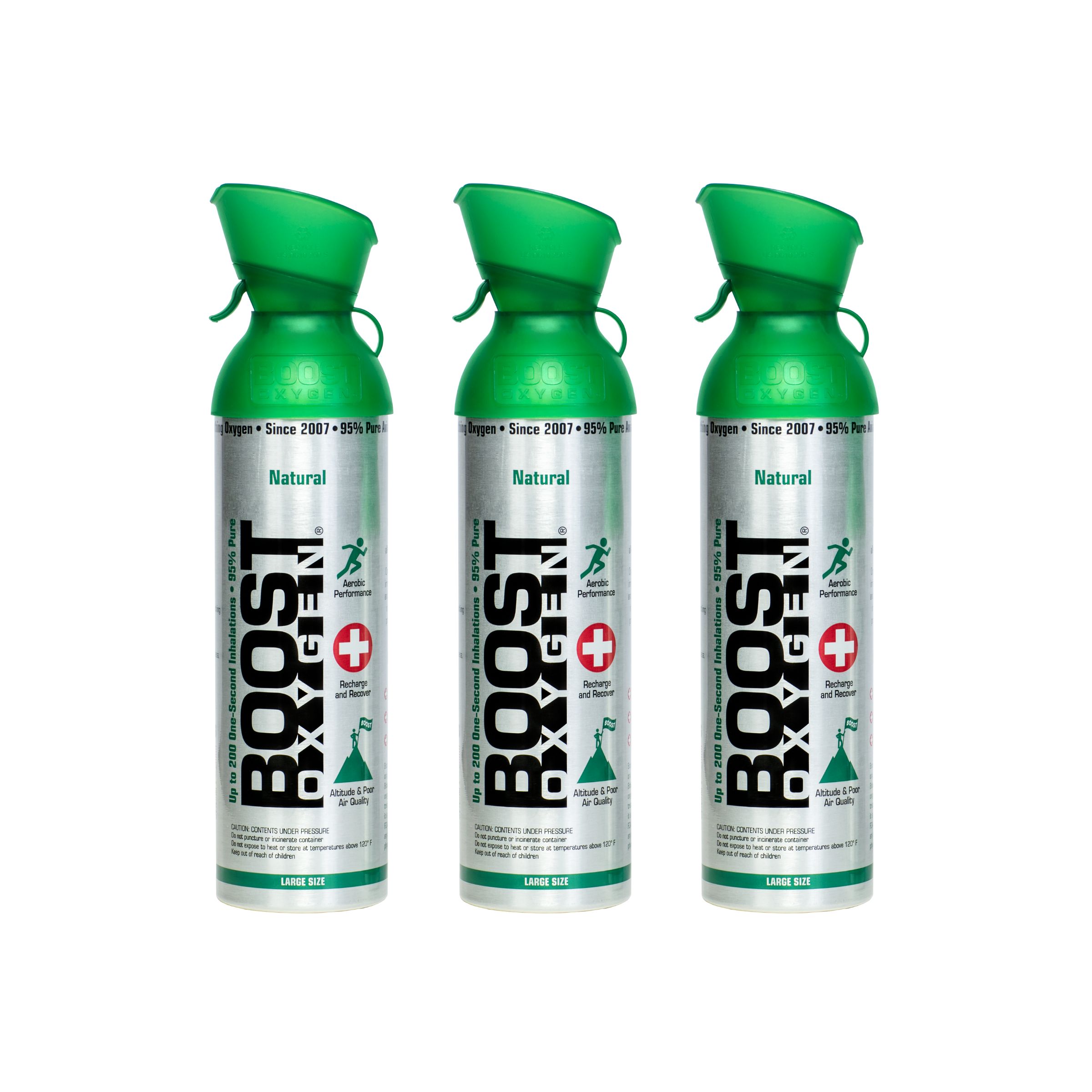 Boost Oxygen Personal Pocket Size 10 Liter Pure Canned Oxygen Canister ...