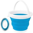 10L Collapsible Mop Bucket with Handle for Cleaning, Portable Wash ...