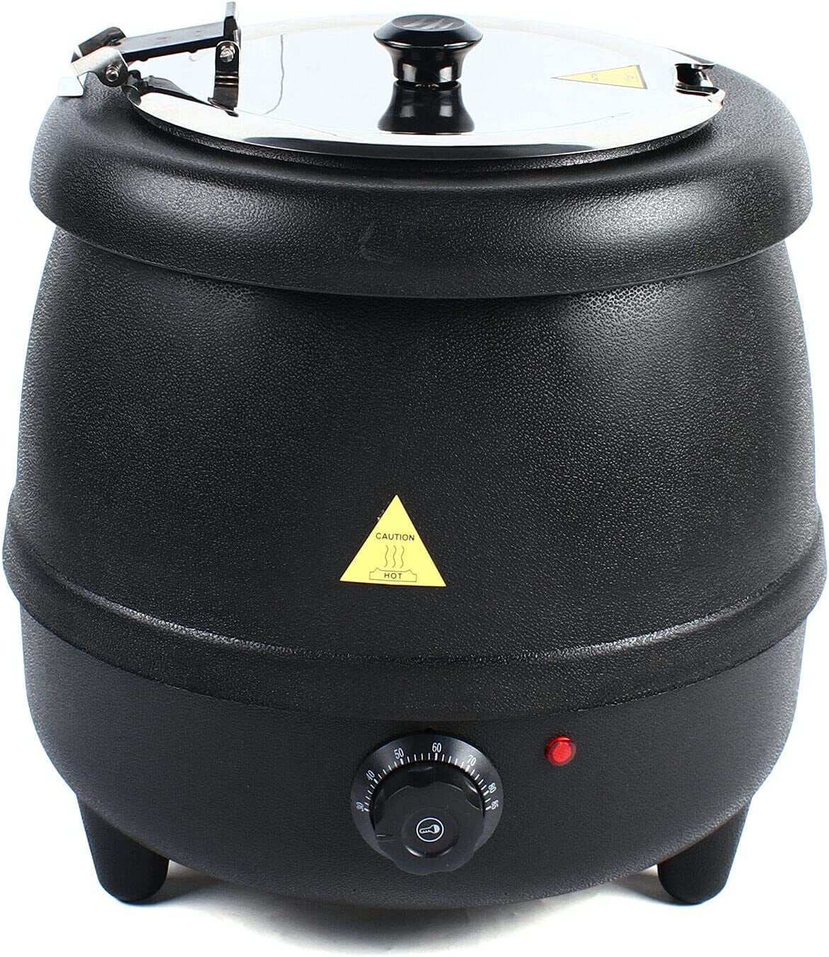 10L Commercial Electric Soup Kettle Pot Soup Maker Stainless Steel ...