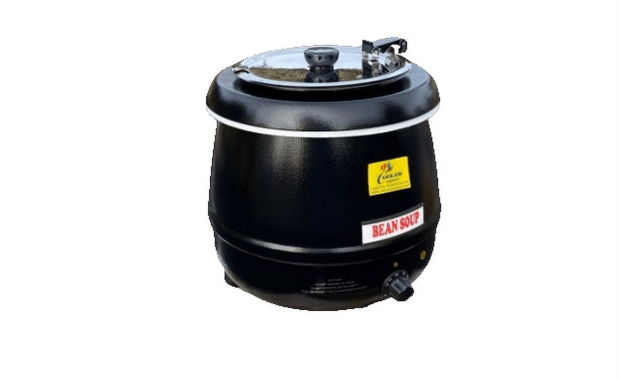 10L Commercial Electric Soup Warmer Pot Kettle Restaurant Stainless ...