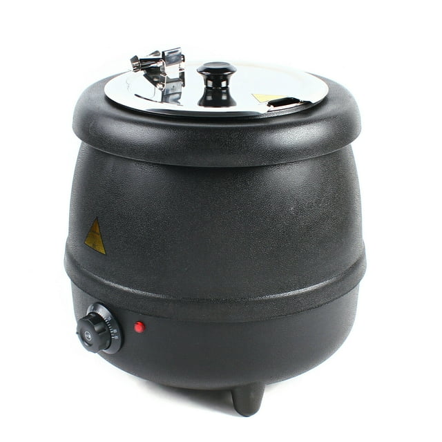 10L Electric Soup Stock Pot Stainless Steel Pot Rubber Bottom 30°C-85°C ...