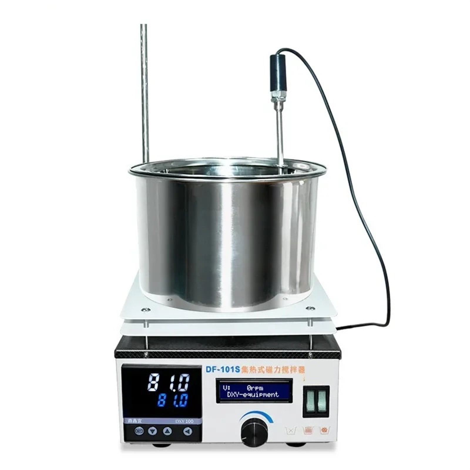 10L Heating Magnetic Stirrer DF-101T-10L Lab Digital Display Constant ...