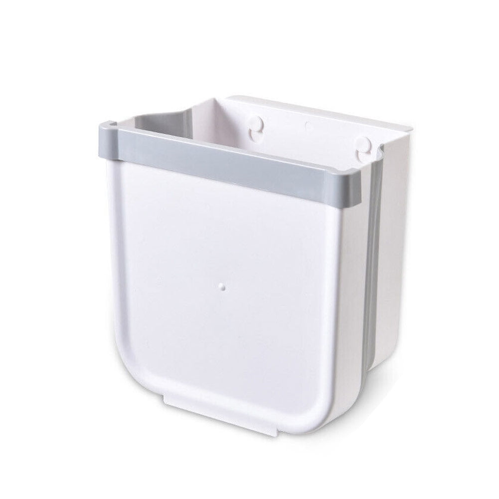 10L Kitchen Trash can Home Foldable Wall-Mounted Small Trash can Simple ...