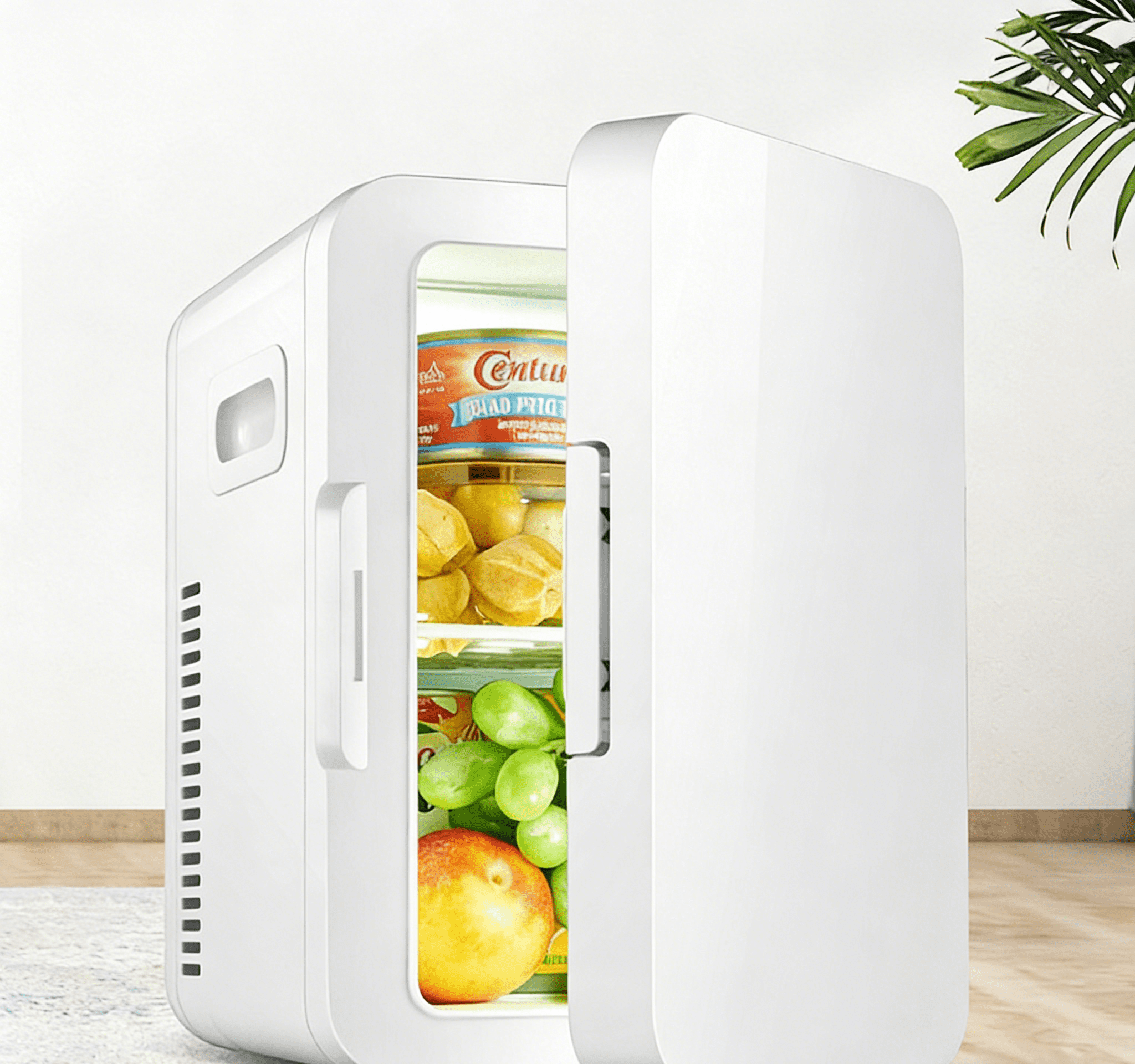 10L Mini Fridge for Bedroom - Car, Office Desk & Dorm Room 12v Portable ...