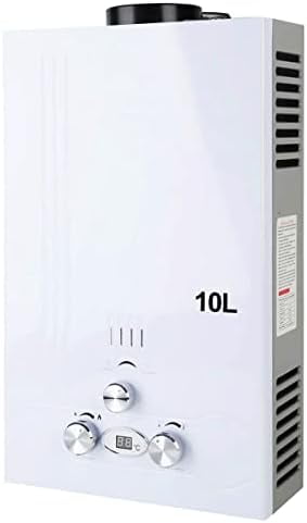 10L Propane Gas Tankless Water Heater LPG Outdoor 20KW 2.6 GPM Digital ...