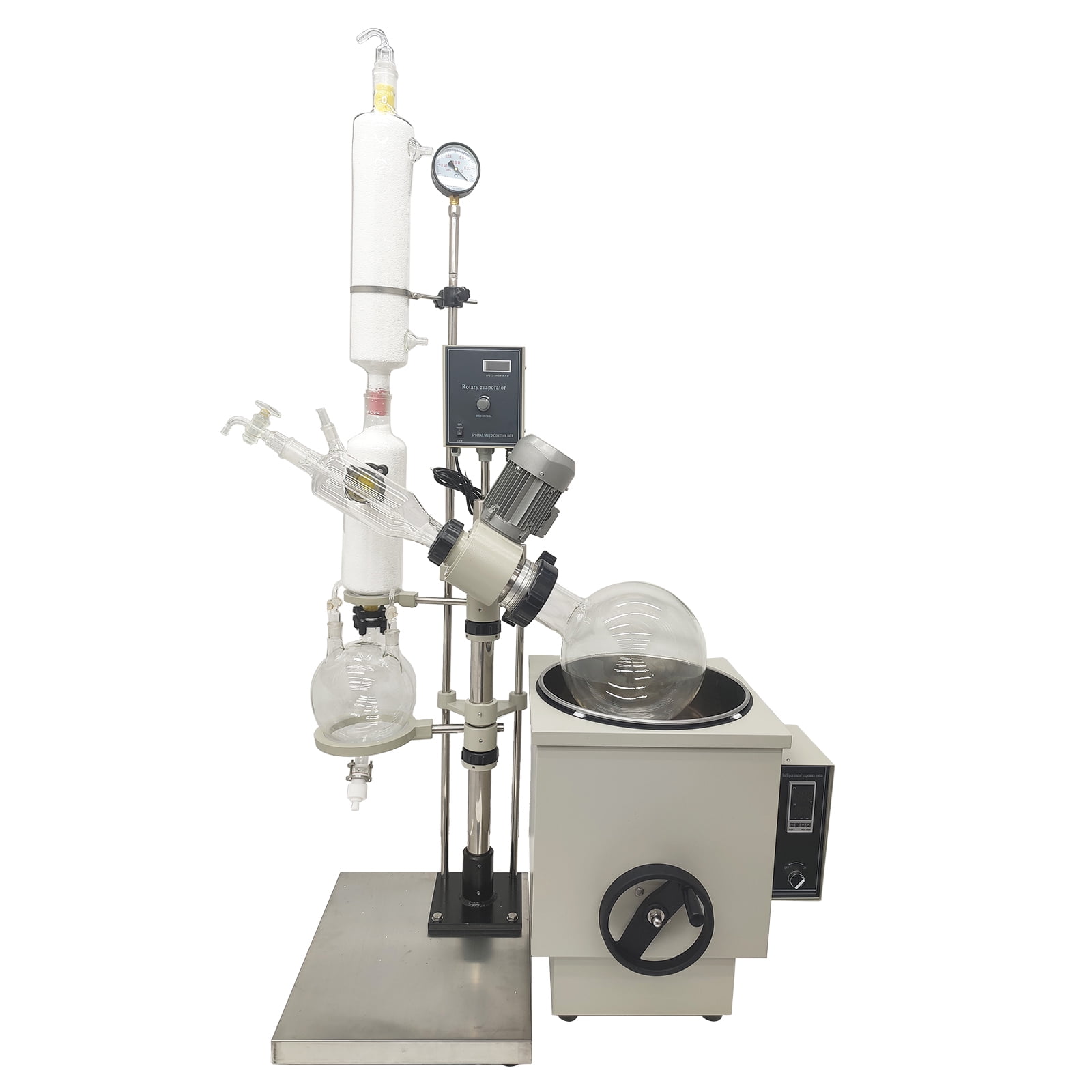 10L Rotary Evaporator Lab Rotavapor Device 110V with Water Bath ...