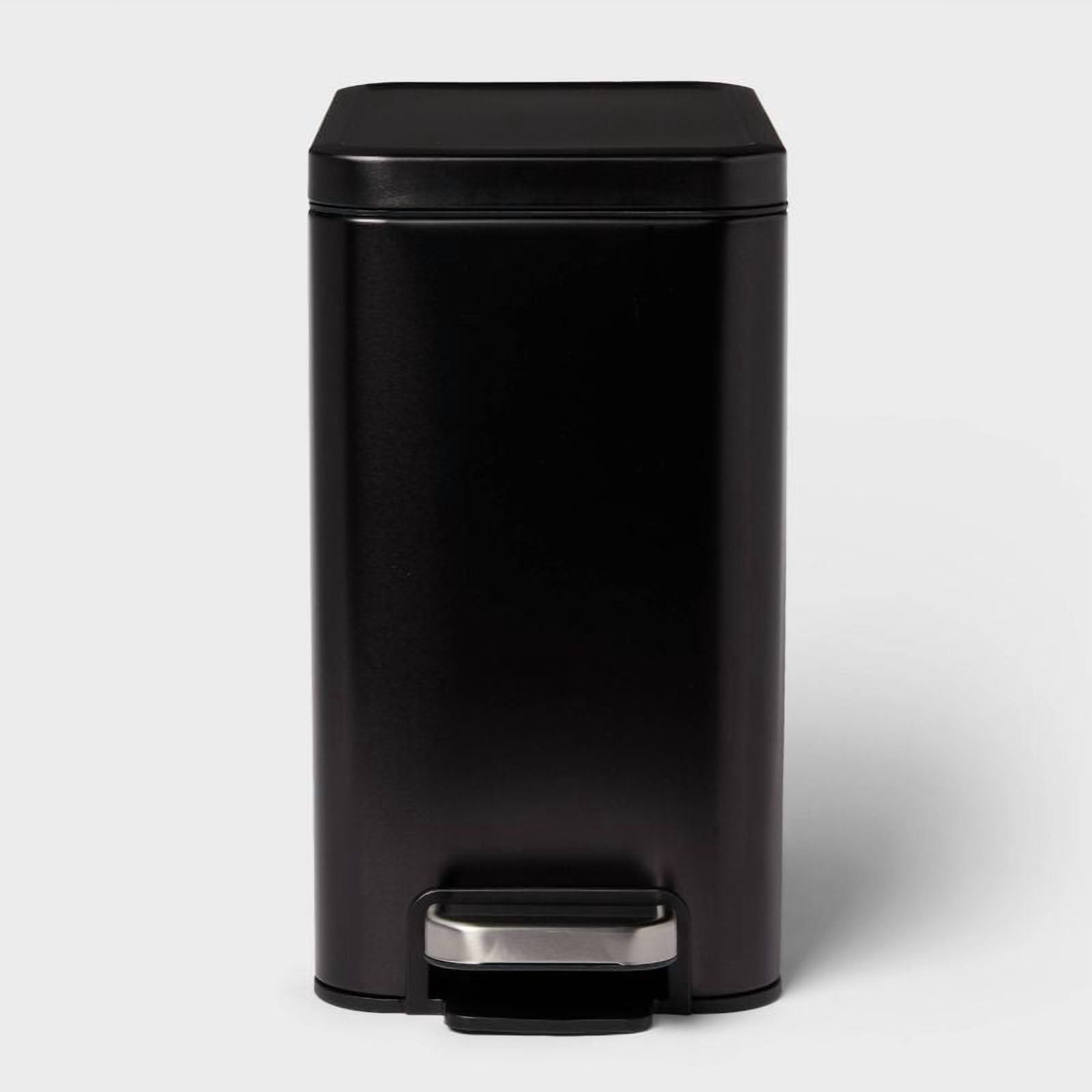 10L Stainless Slim Step Trash Can - Brightroom ™ - Walmart.com