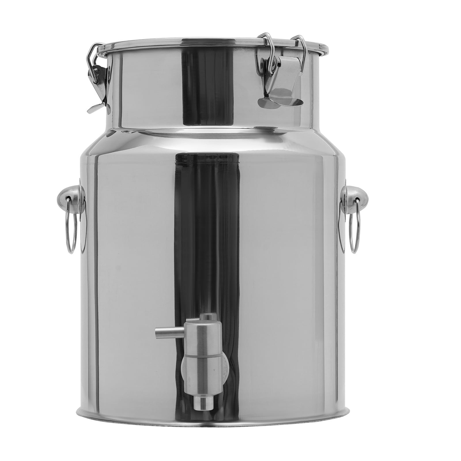 10L Stainless Steel Beverage Dispenser - 304 Steel Drink Container w ...