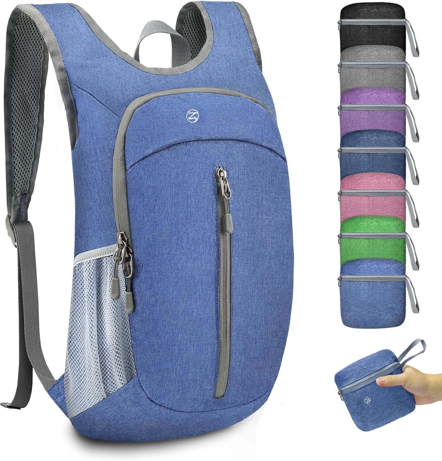 10L Ultra Lightweight Packable Backpack, Small Daypack Light Foldable ...
