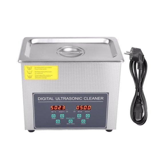 10L Ultrasonic Cleaner Double Frequency Digital Time Ultrasound Washing ...