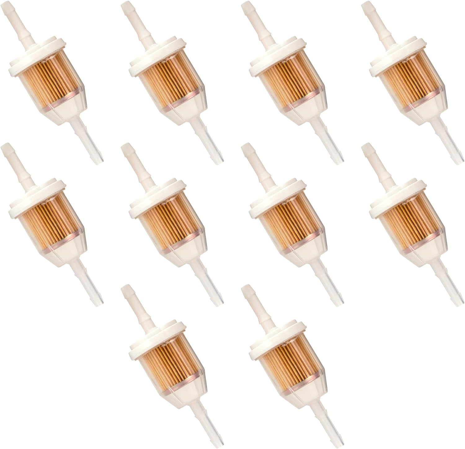 10L0L 10PCS Golf Cart Fuel Filter for Gas Golf Cart Yamaha EZGO Club ...