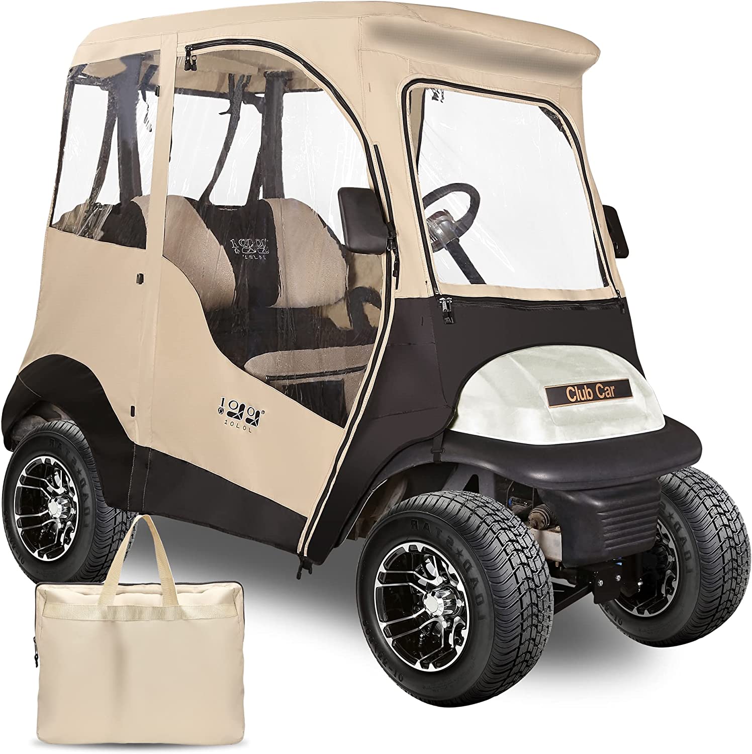 Armor Shield Club Car Golf Cart Custom Enclosure Fits Precedent Golf
