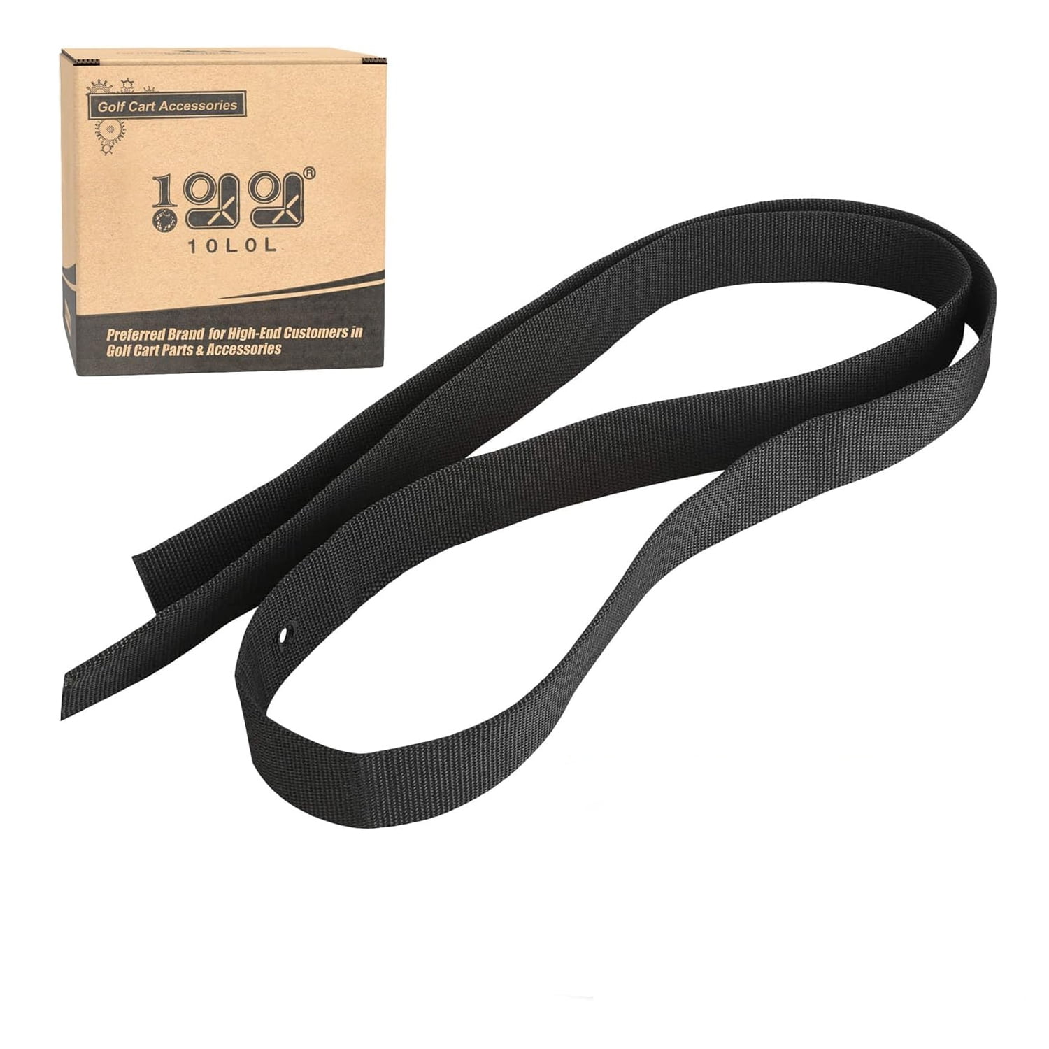 10L0L Golf Cart Bag Rack Retainer Strap for EZGO TXT RXV Medalist 1994. ...