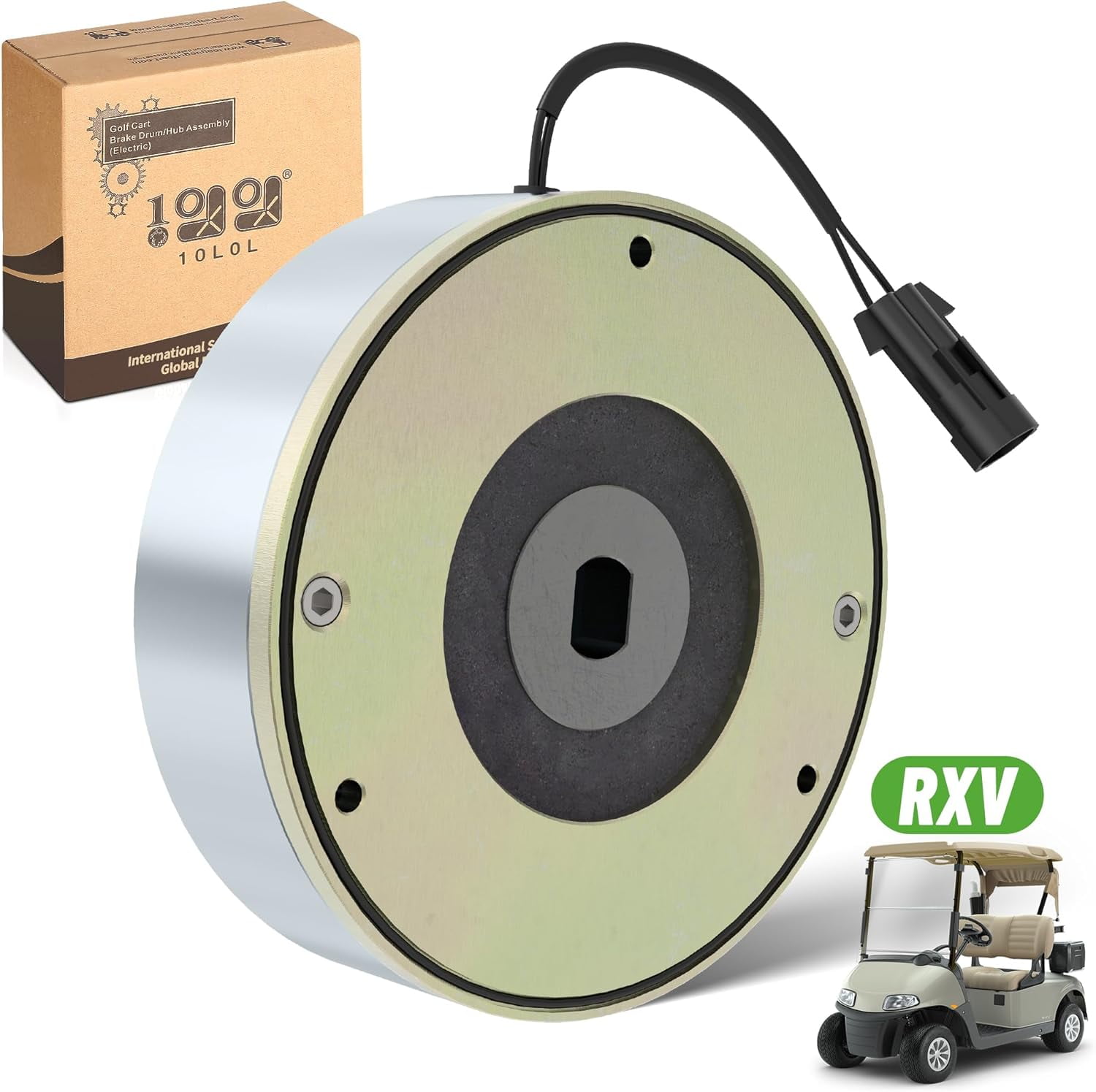 10L0L Golf Cart Motor Brake for EZGO RXV 2008-2019 48V ,OEM Part 617766 ...