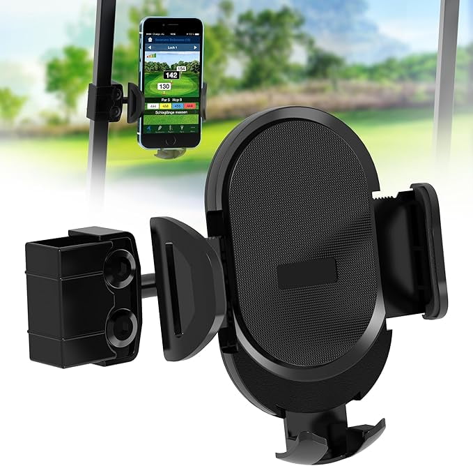 10L0L Golf Cart Phone Holder iPhone Caddy Mount Fits Yamaha EZGO TXT ...