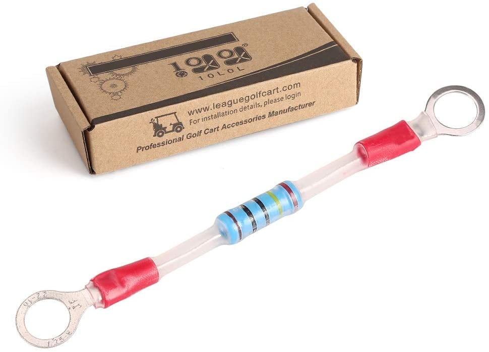 10L0L Golf Cart Solenoid Resistor Assembly for 1990-Up Club Car 1014947 ...