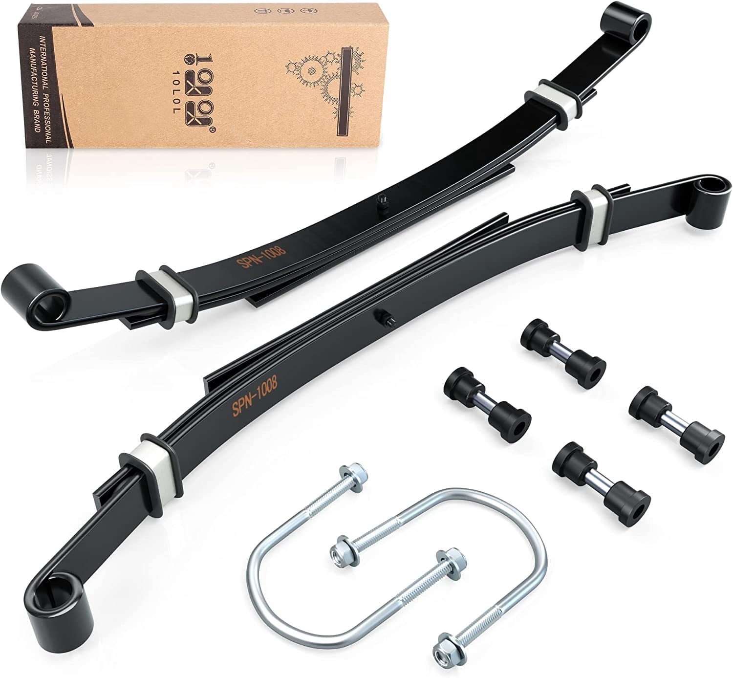 10L0L Heavy Duty 3 Leaf Golf Cart Rear Leaf Spring for Club Car DS 1981 ...