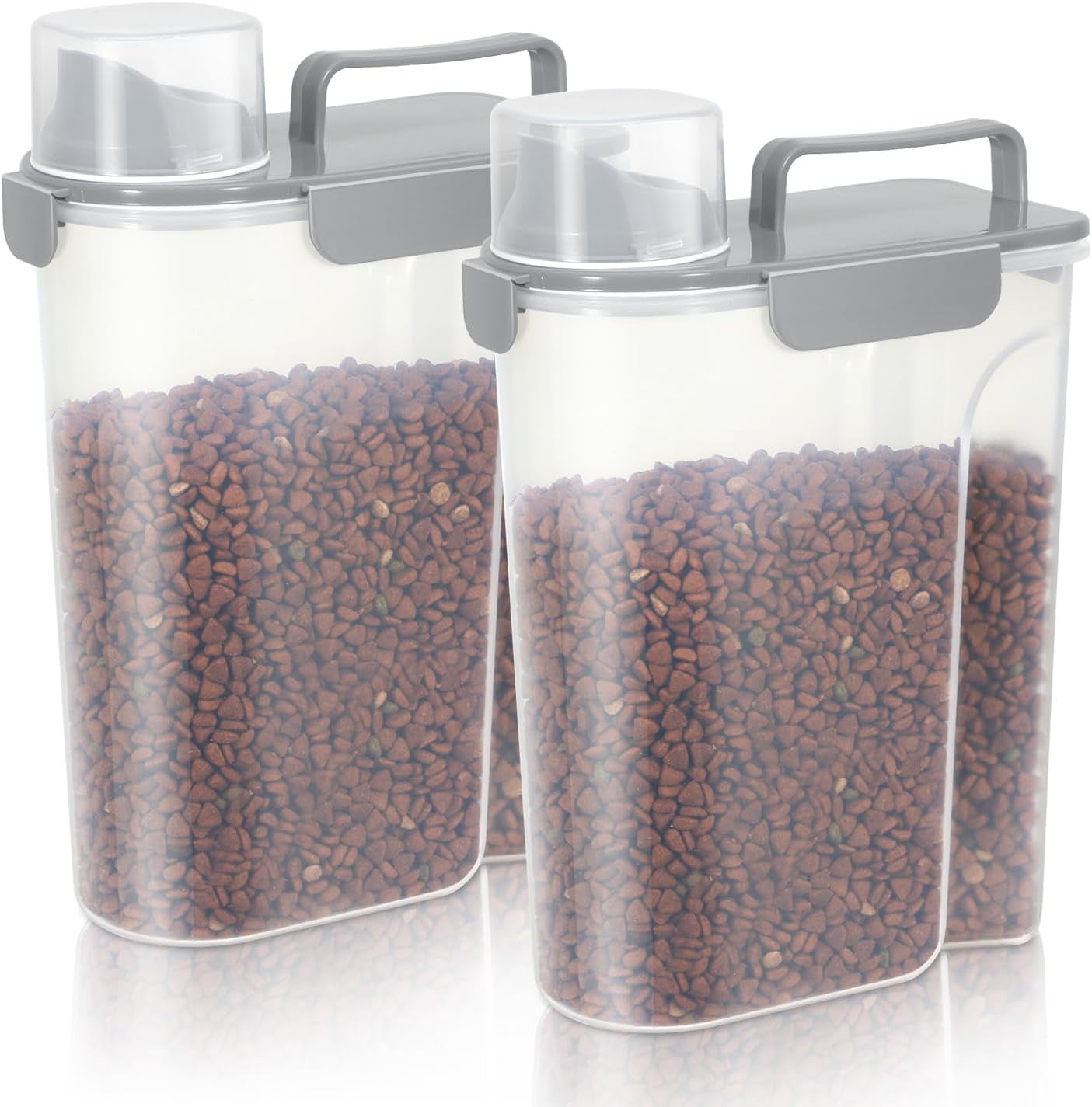 10Lbs Airtight Cat Food Storage Container, Dog Food Storage Container ...