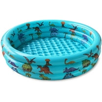 10Leccion Inflatable Kids Pool, Blue Swimming Pool for Toddler, Round ...