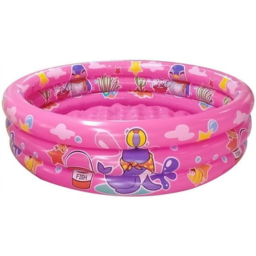 Sun N Splash Mermaid Pool Pink Inflatable Kids - Walmart.com